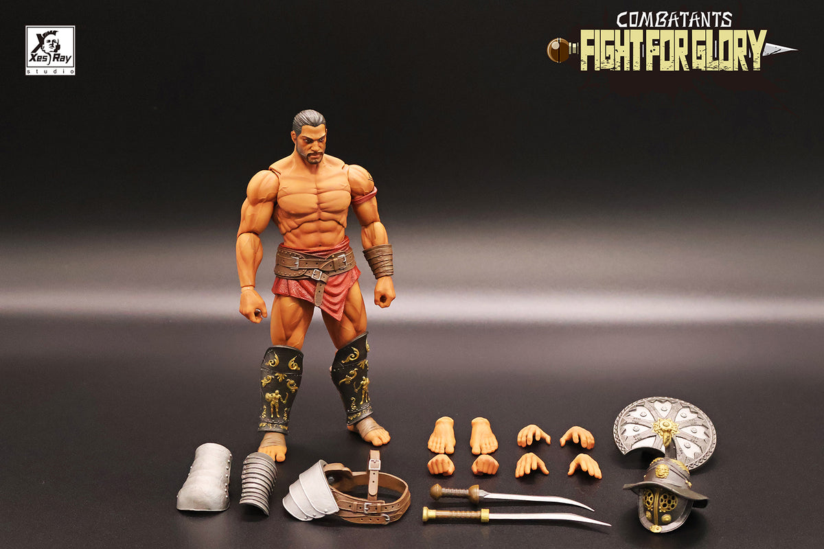 XesRay Fight For Glory 1/12 Action Figure Combatants Wave 6 Medocus th ...
