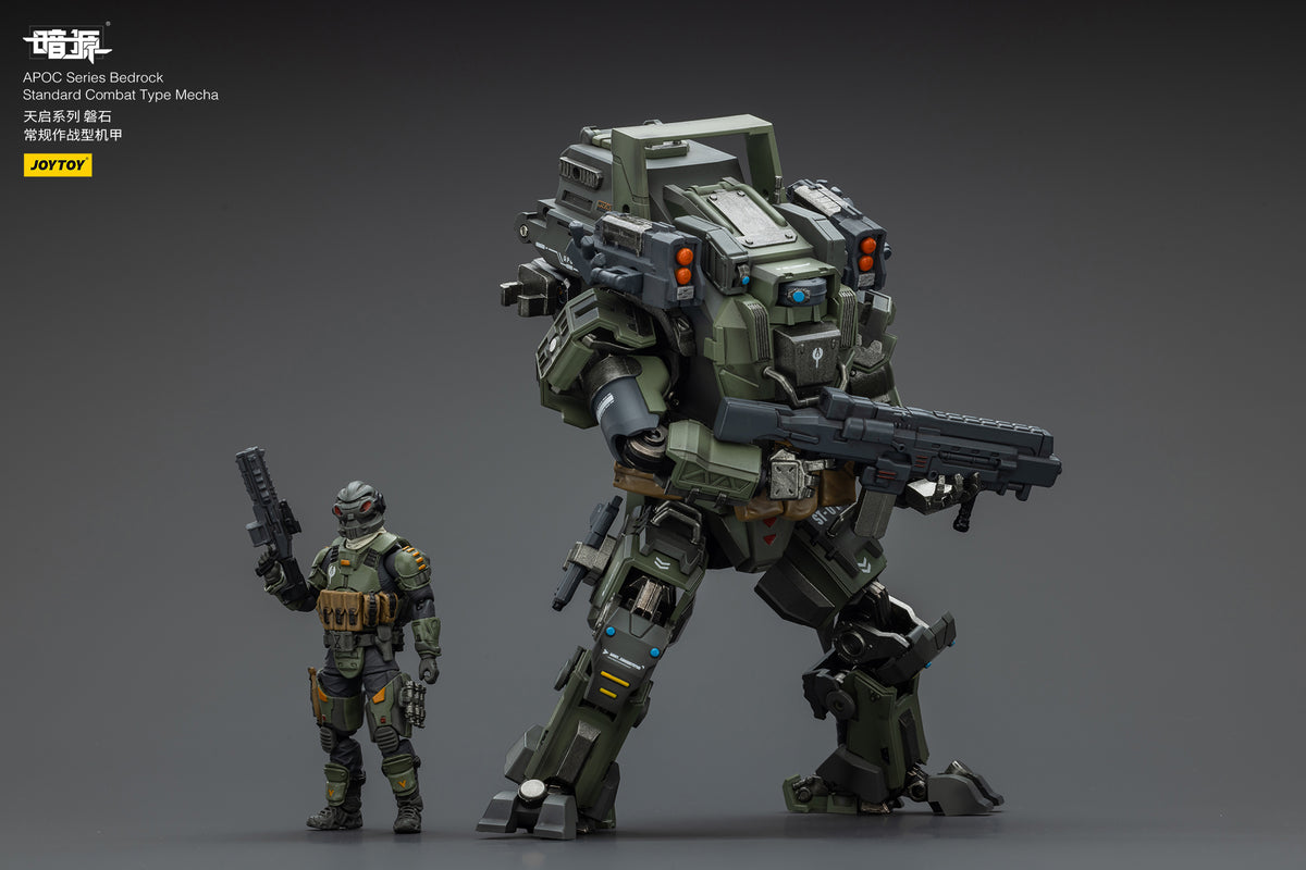1/25 JOYTOY Action Figure Dark Source APOC Series Bedrock Standard Com ...
